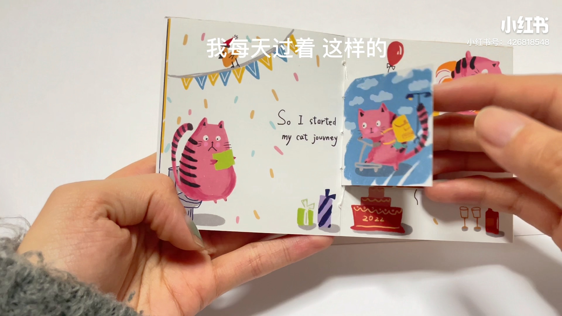 自制zine 课题 原创插画 绘本