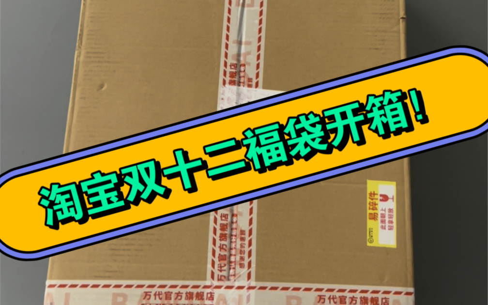 2022淘宝双十二福袋开箱,编号4