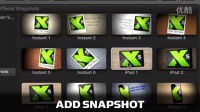 FCPX插件Snapshot镜头快照风格定格画面效果动画107个 + 使用教程