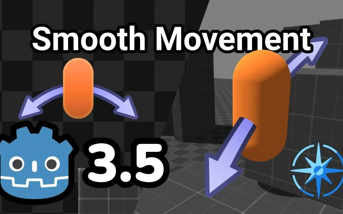 Godot 3D第三人称移动控制教程P1:流畅的玩家移动