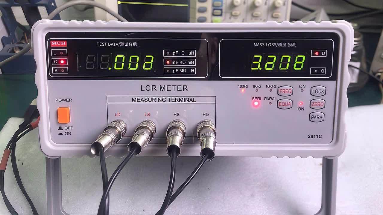 开箱:数字电桥测电容比万用表好太多