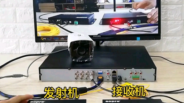 模拟摄像头这样接监控画面很高清!