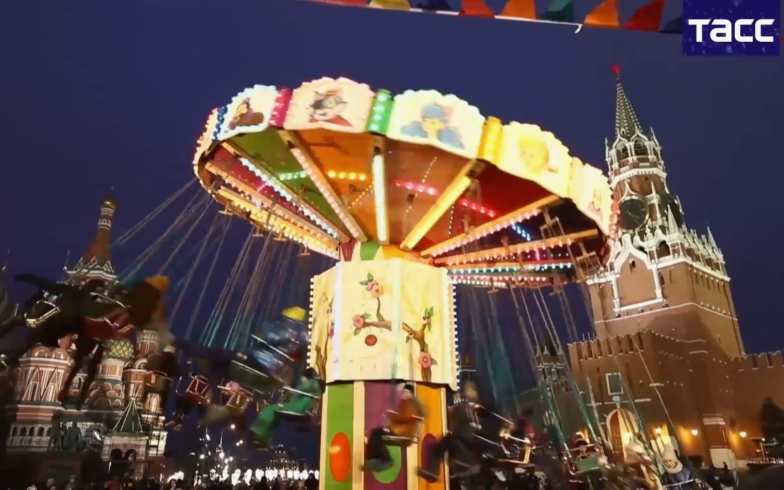 中俄字幕 莫斯科的新年 Новогодняя Москва