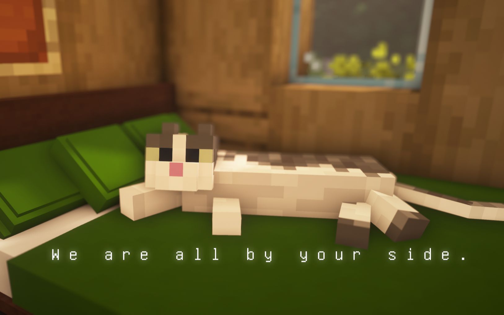 We are all by your side.【第二届MC游戏短片大赛·参赛作品】