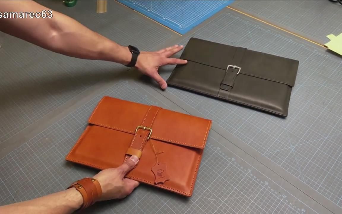 MacBook 笔记本电脑包制作教程 PDF图纸