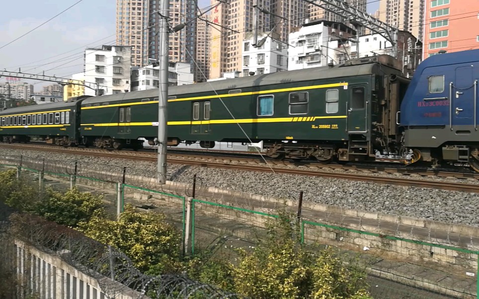 K1628次列车 南宁→郑州(25K单RW)