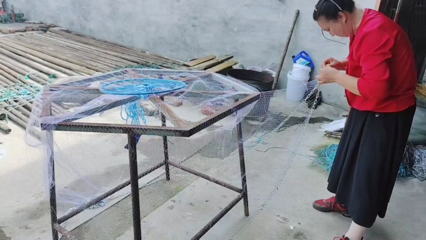 链子飞盘抛网