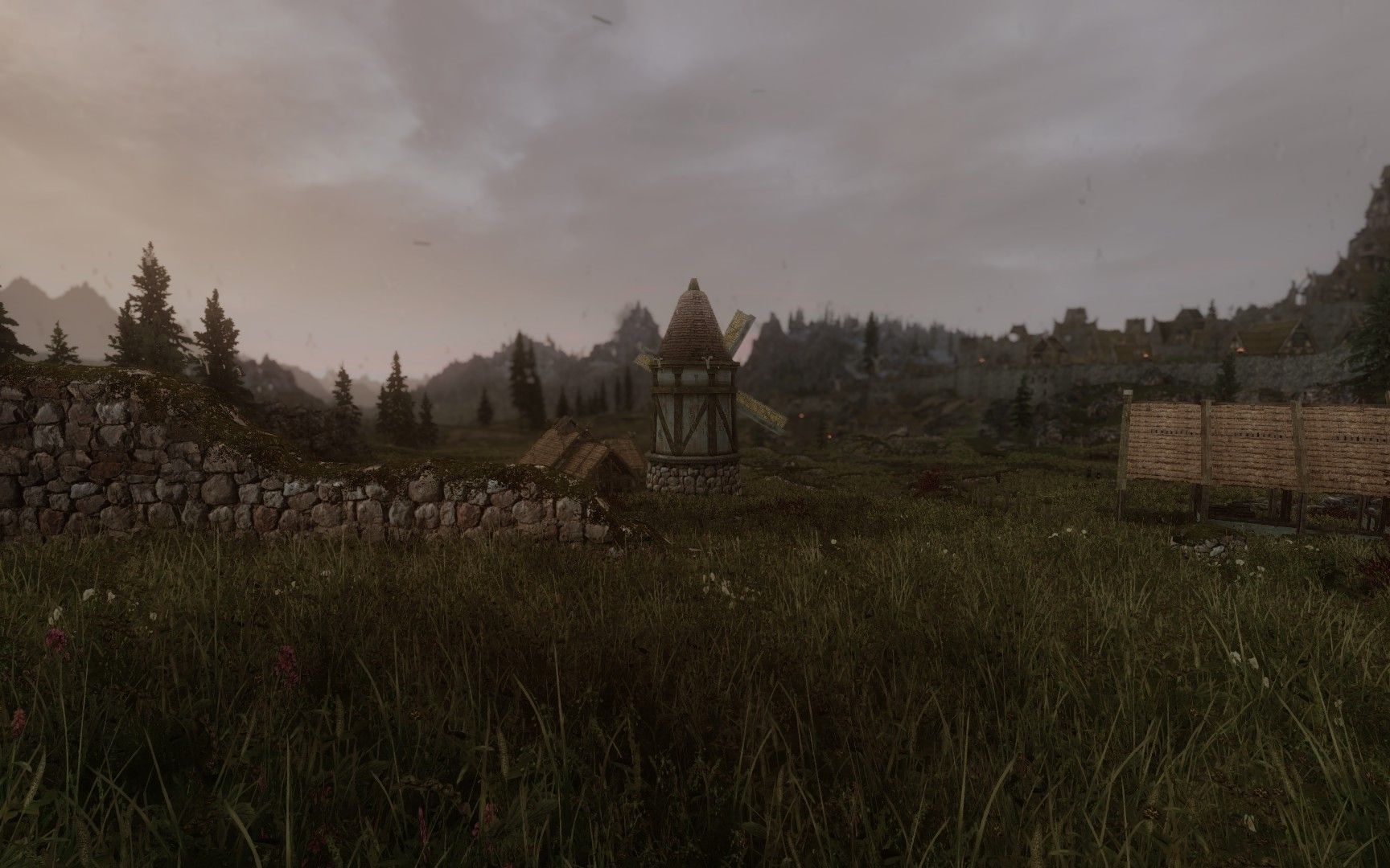 上古卷轴5 2K Rudy ENB + NLVA 开局画面演示