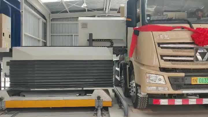 科技创新最前沿,我们新能源重卡渣土车自卸车的换电站