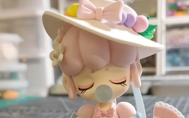 泡泡玛特粘土手办自制