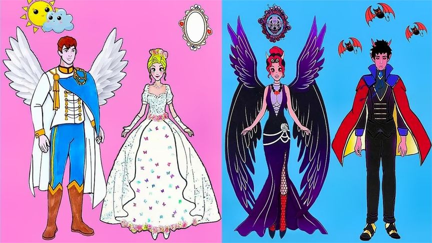 定格动画:小恶魔太调皮,总出来吓别人。通过教育终于认识到错误