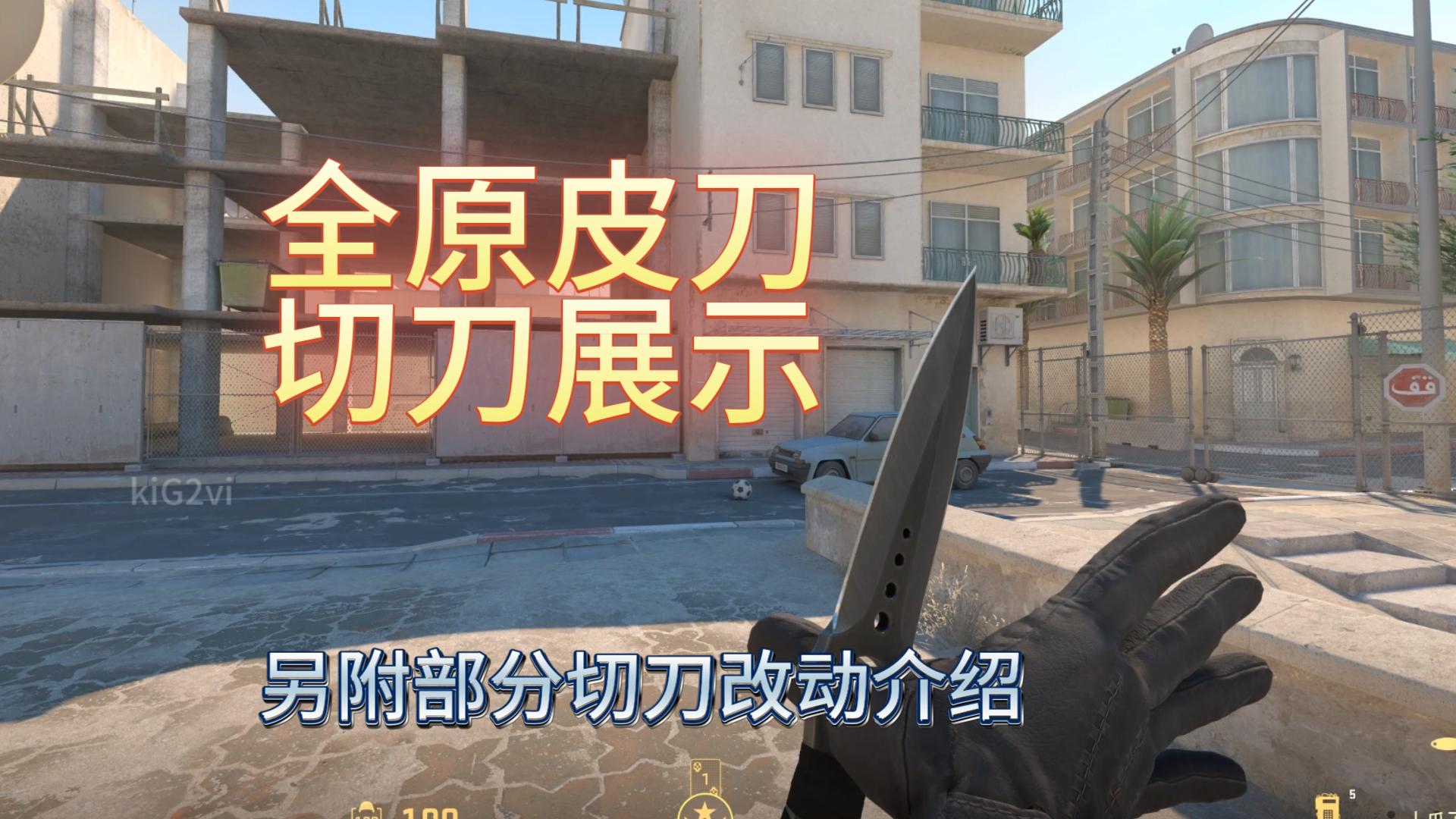 (进度条)CS起源2 全部原皮刀的外观、切刀展示!