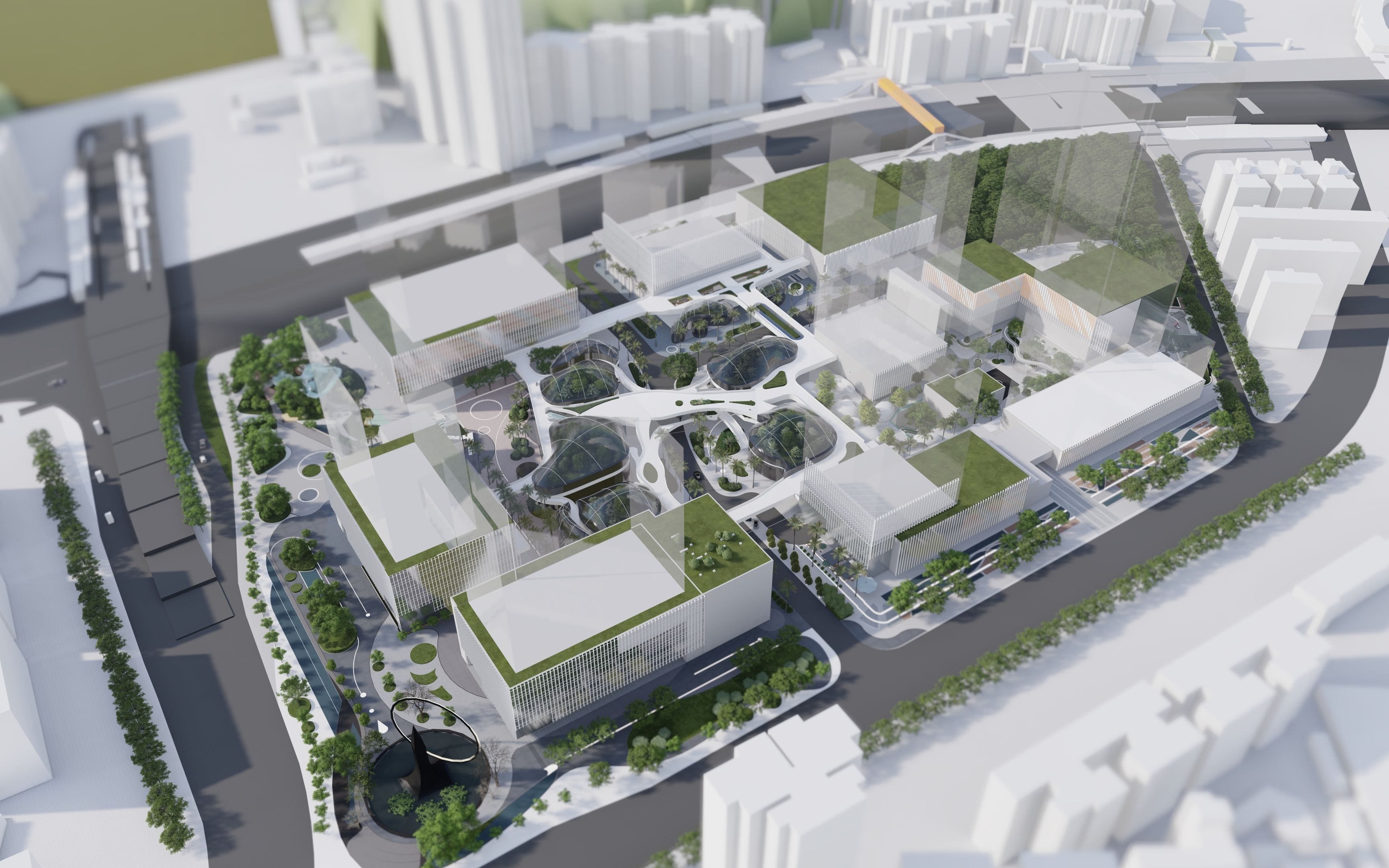2021年深圳大学环境设计景观设计专业毕业设计作品《中洲坊创意...