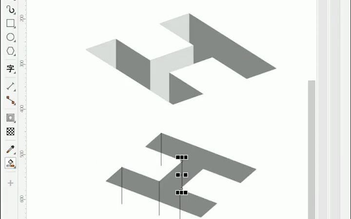 【CDR案例课程】CDR怎么制作文字立体化效果 cdrx4无法打开文件