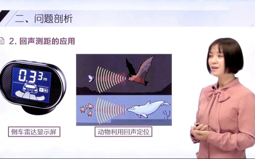 初二物理 回声测距的应用