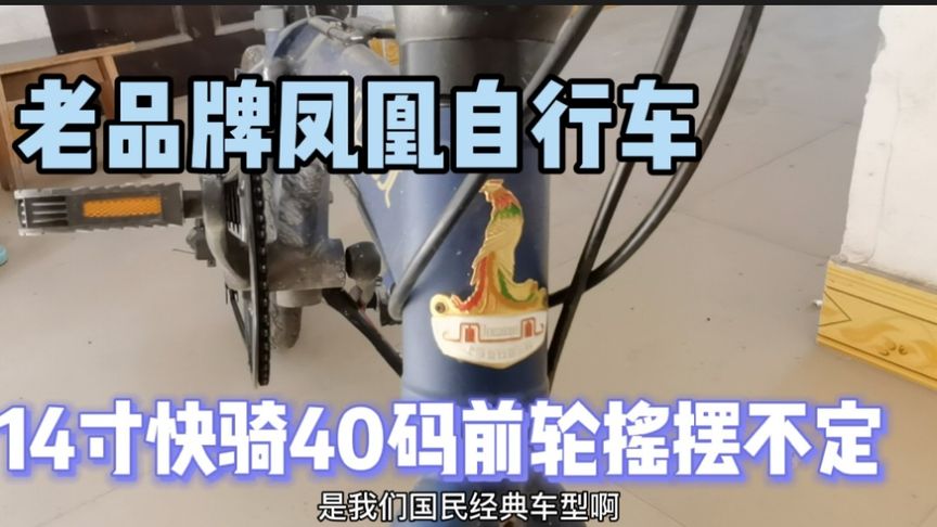骑行西藏可以吗!二手购买500元14寸凤凰牌折叠自行车