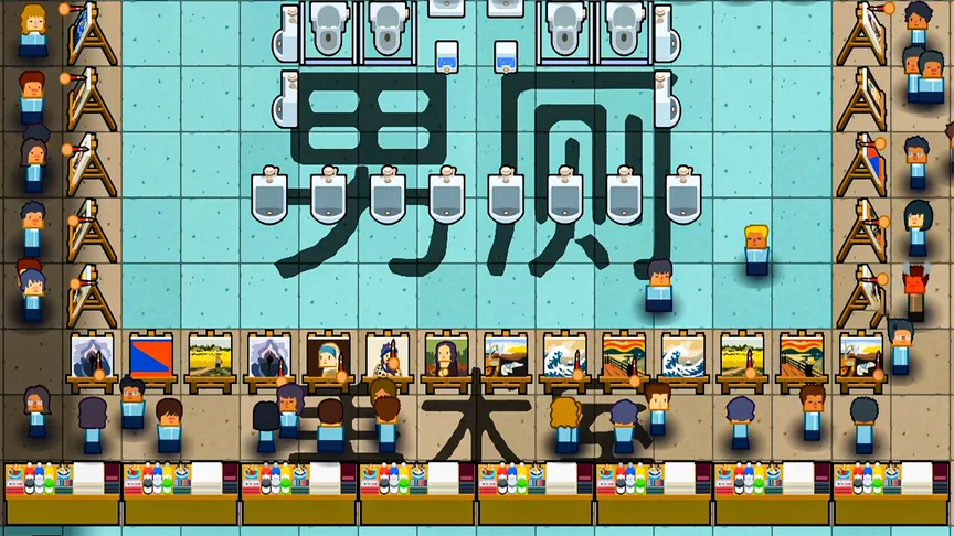 学校模拟器03:无能校长良心发现,斥巨资建造大量高端教室!