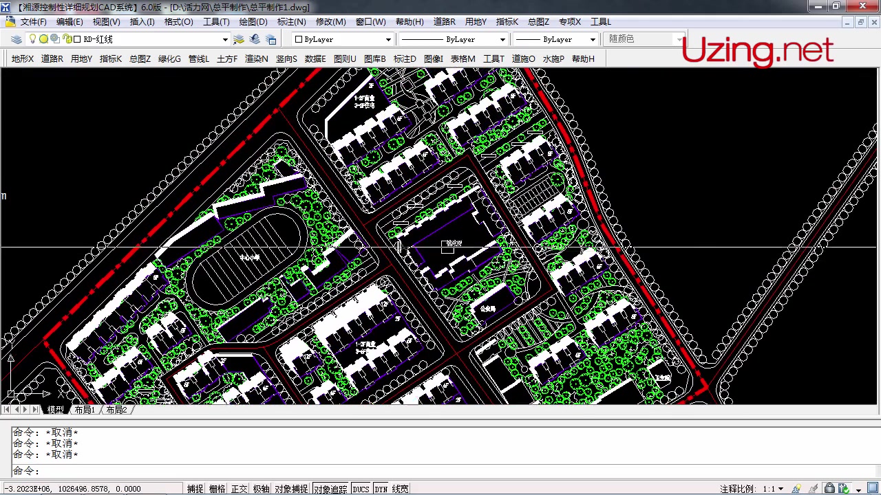 Photoshop城市规划总平面制作教程