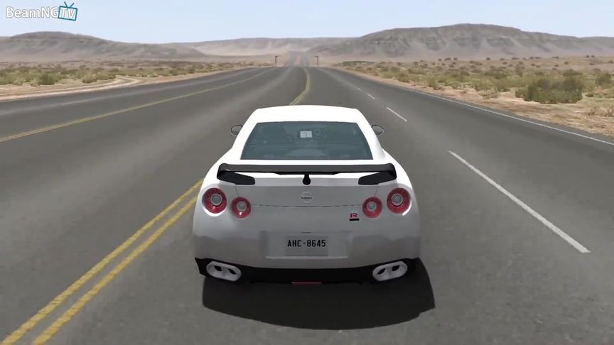 车祸模拟器：日产GTR撞击集锦