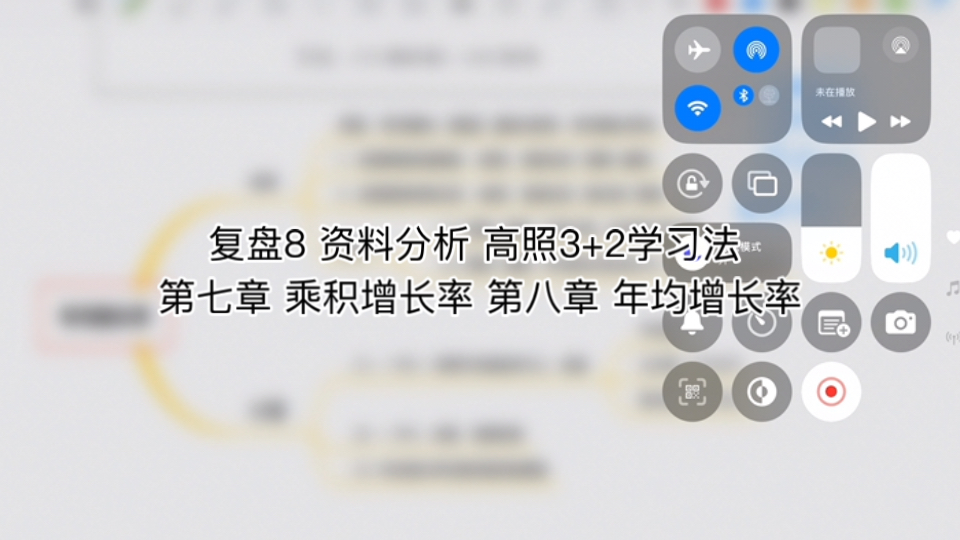 复盘8 资料分析 高照3+2学习法 第七章 乘积增长率 第八章 年均增长率