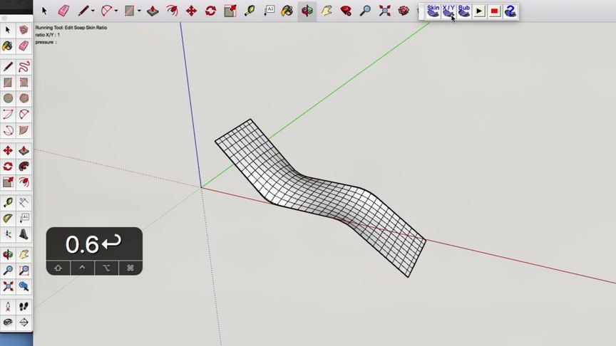 sketchup 起泡插件基础教程 ,SoapSkinBubbleTool
