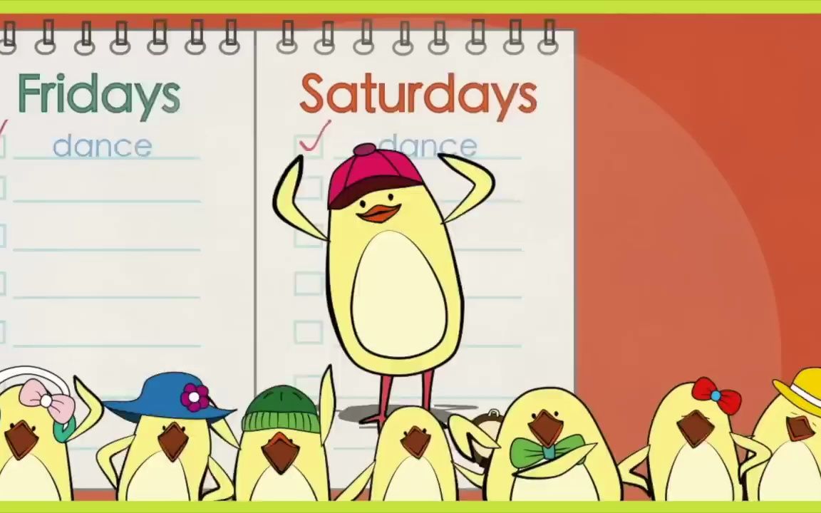 (全英) 英文儿童早教歌 一周七天 Seven Days a Week