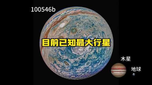 目前已知最大行星,大到超乎你的想象。 行星 宇宙天体