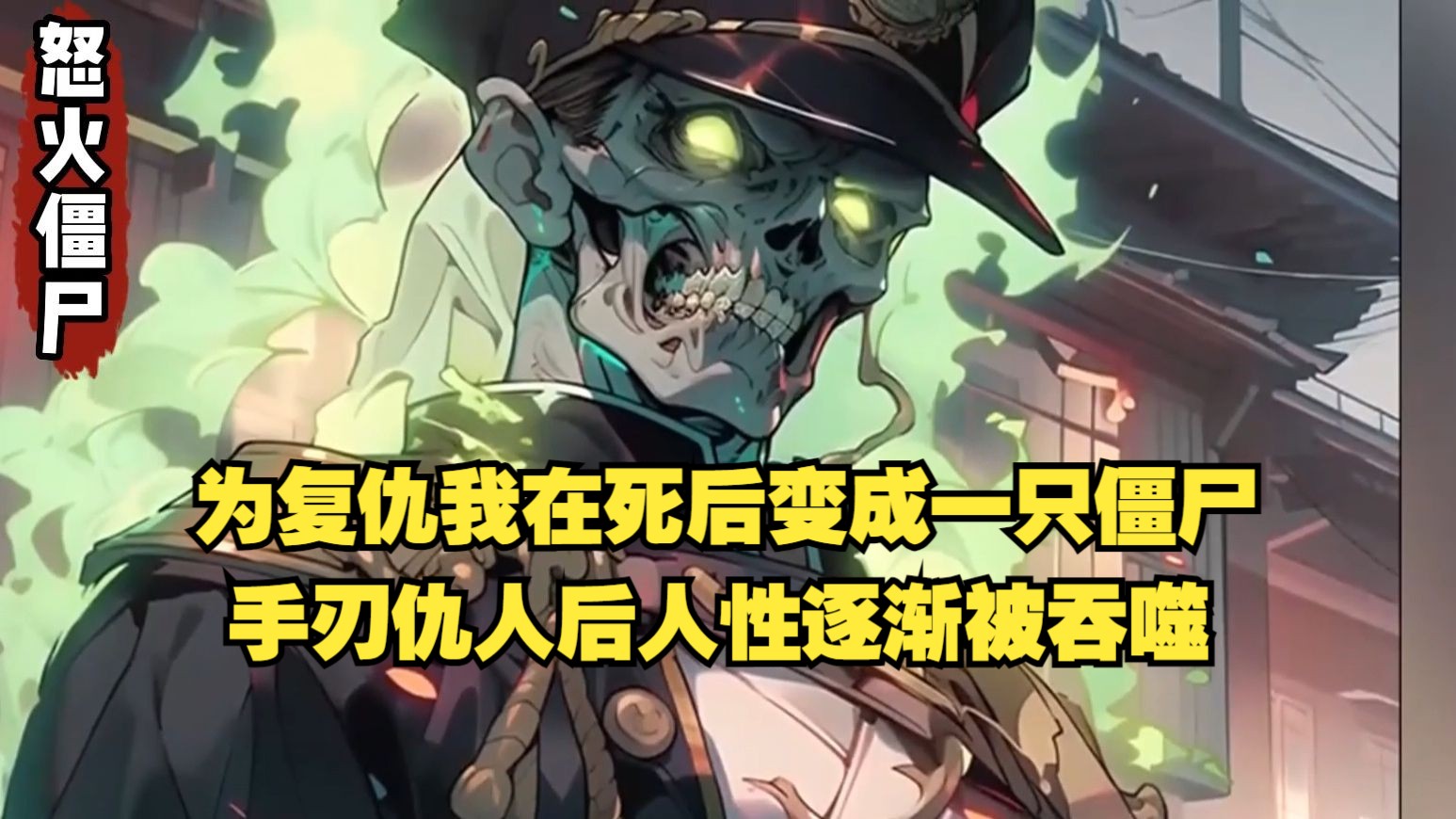 为复仇我在死后变成一只僵尸,人性在被一点点吞噬,我立誓要杀光世界...