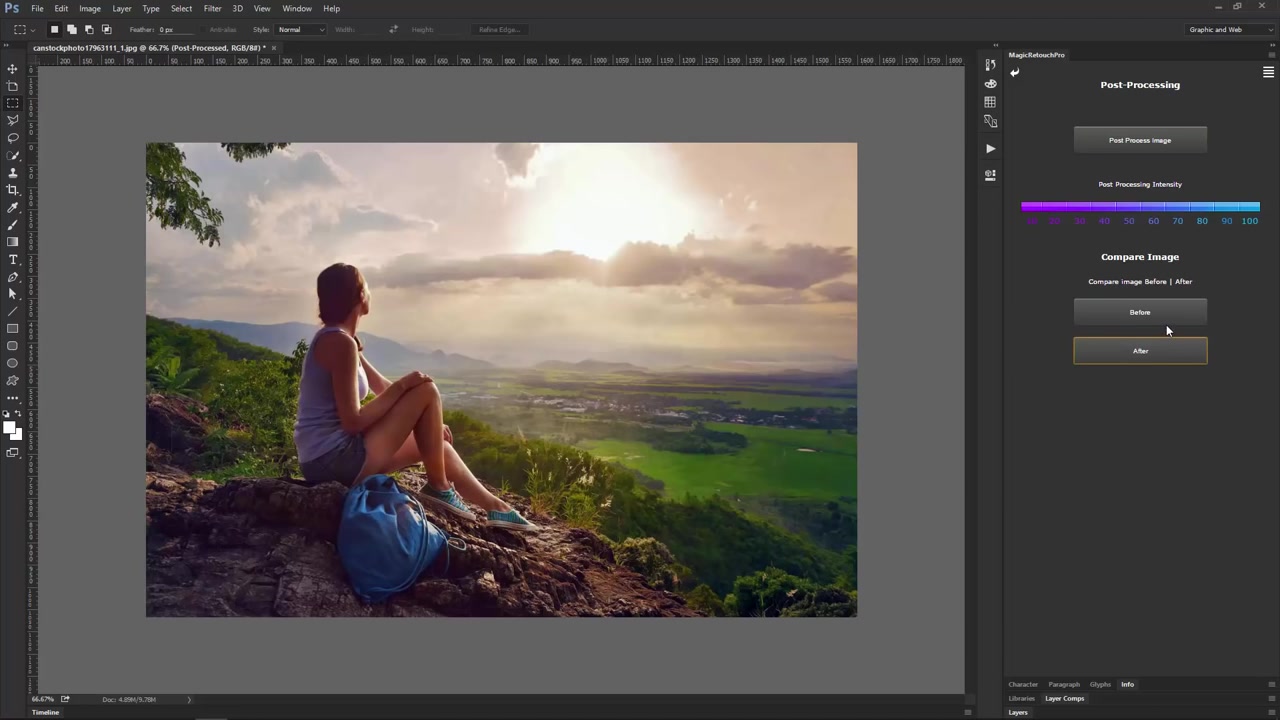 Magic Retouch使用教程