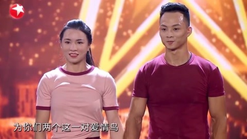 情侣钢管舞表演《一生所爱》,力量与美并存,太震撼丨达人秀