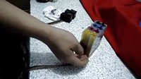 佳能2780/236连供墨盒漏墨水,打印效果差的处理视频!