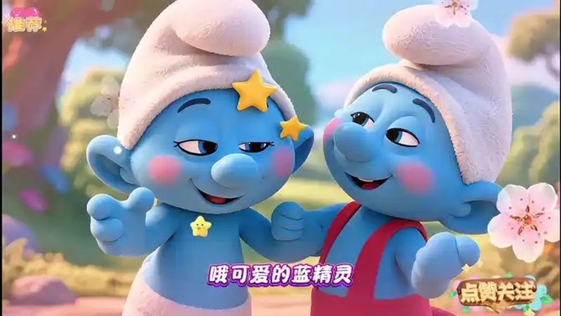 儿歌动画之《蓝精灵》