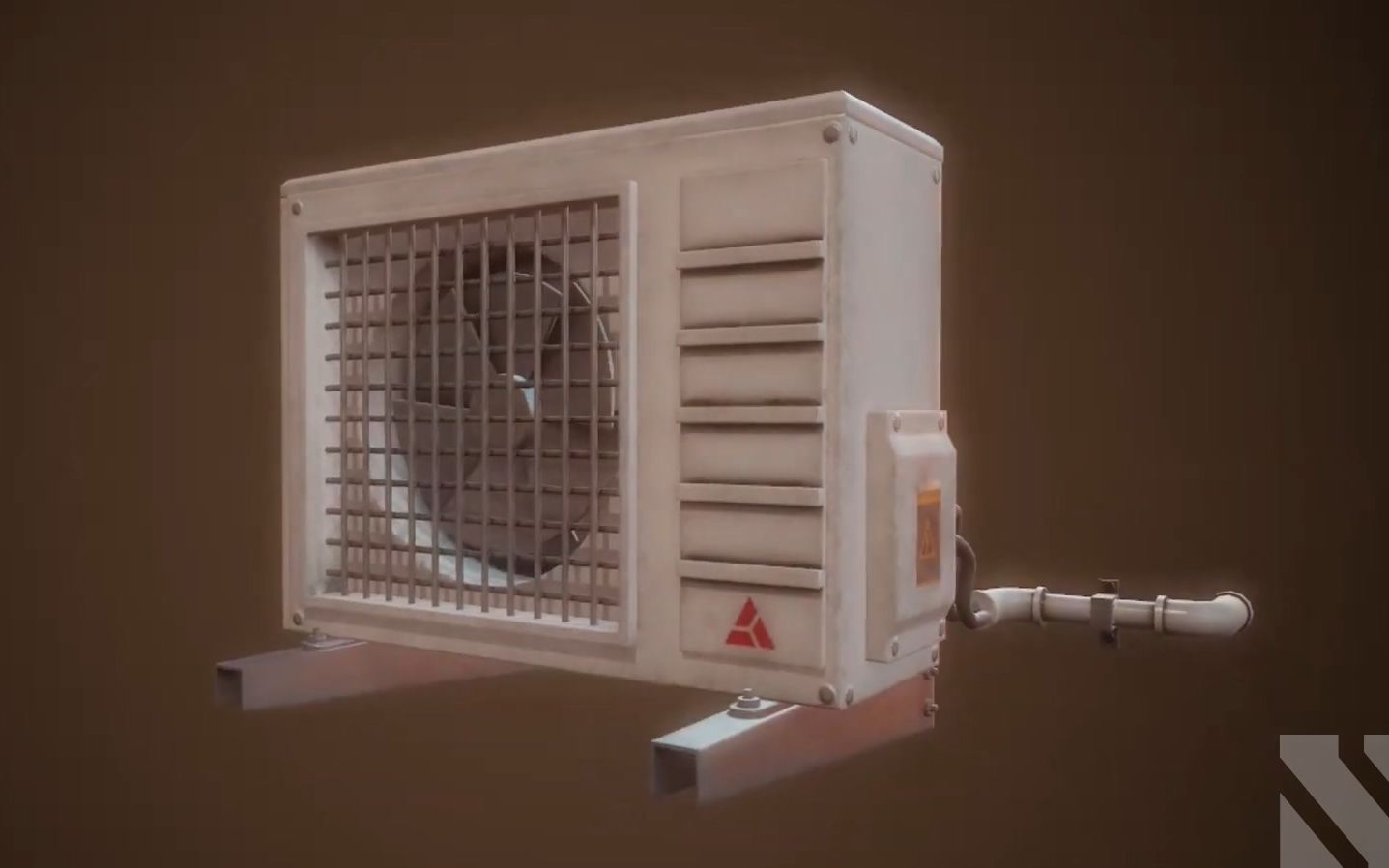 3dsMax+Substance Painter2021制作空调模型全流程!
