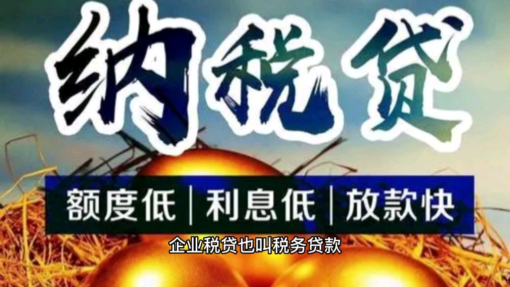 什么是税贷?税贷需要什么条件?