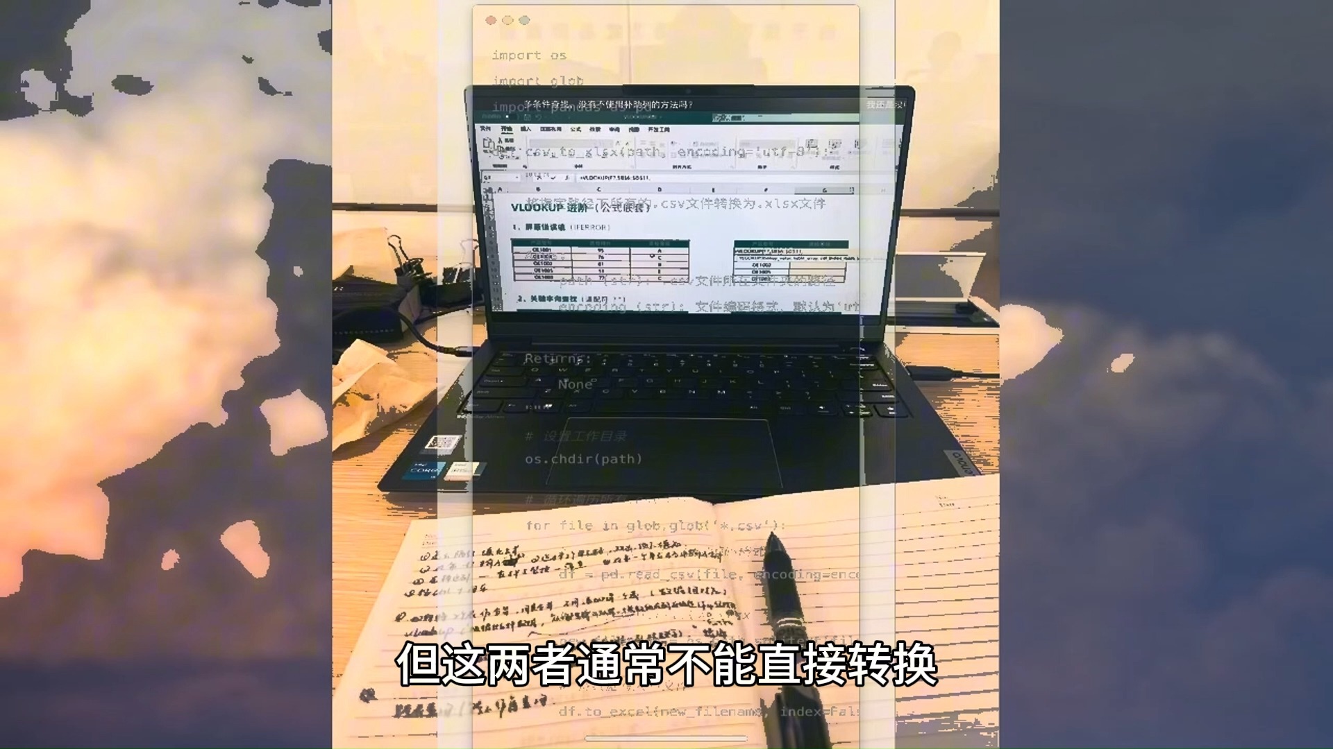 xlsx转csv?csv和 excel的区别?