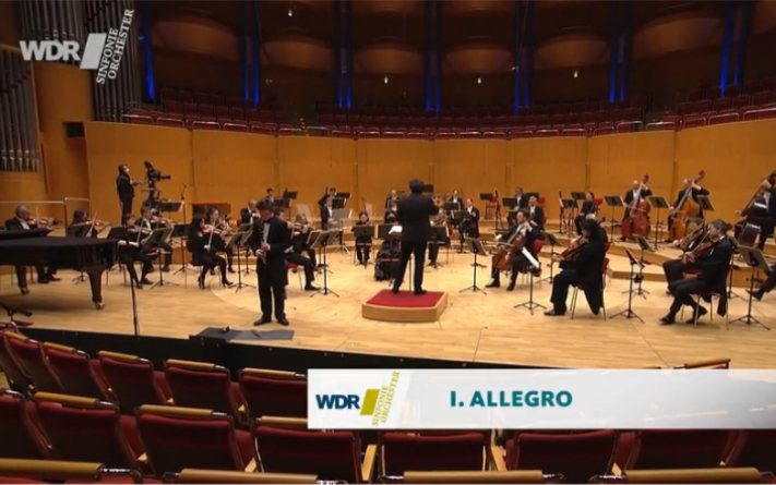 【单簧管】霍夫迈斯特单簧管协奏曲第一乐章快板——科隆音乐学院...