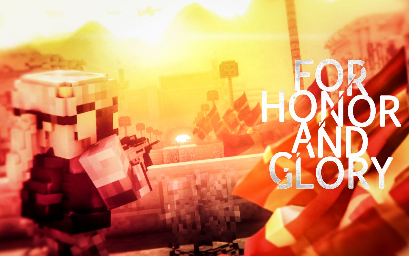 【Minecraft】MC+战地+COD?一段很短的地图宣传片预备动画