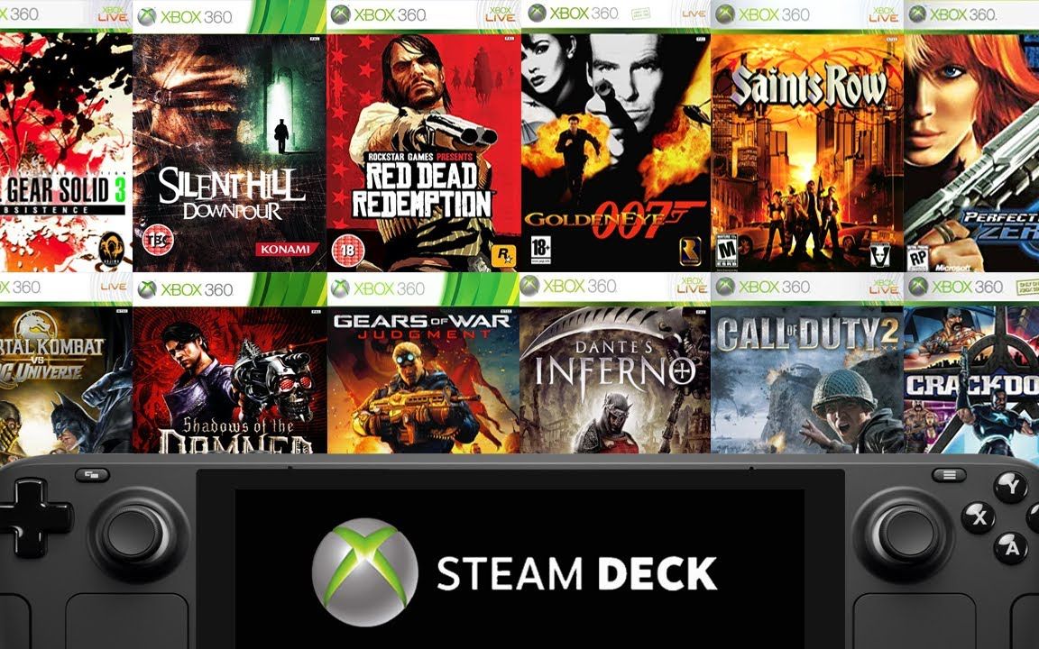 Steam Deck 可玩的12款 Xbox 360 模拟器游戏