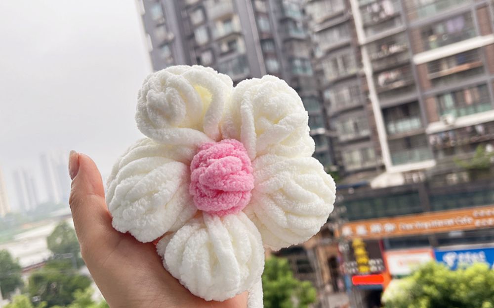 冰条线泡芙花新手零基础视频教程