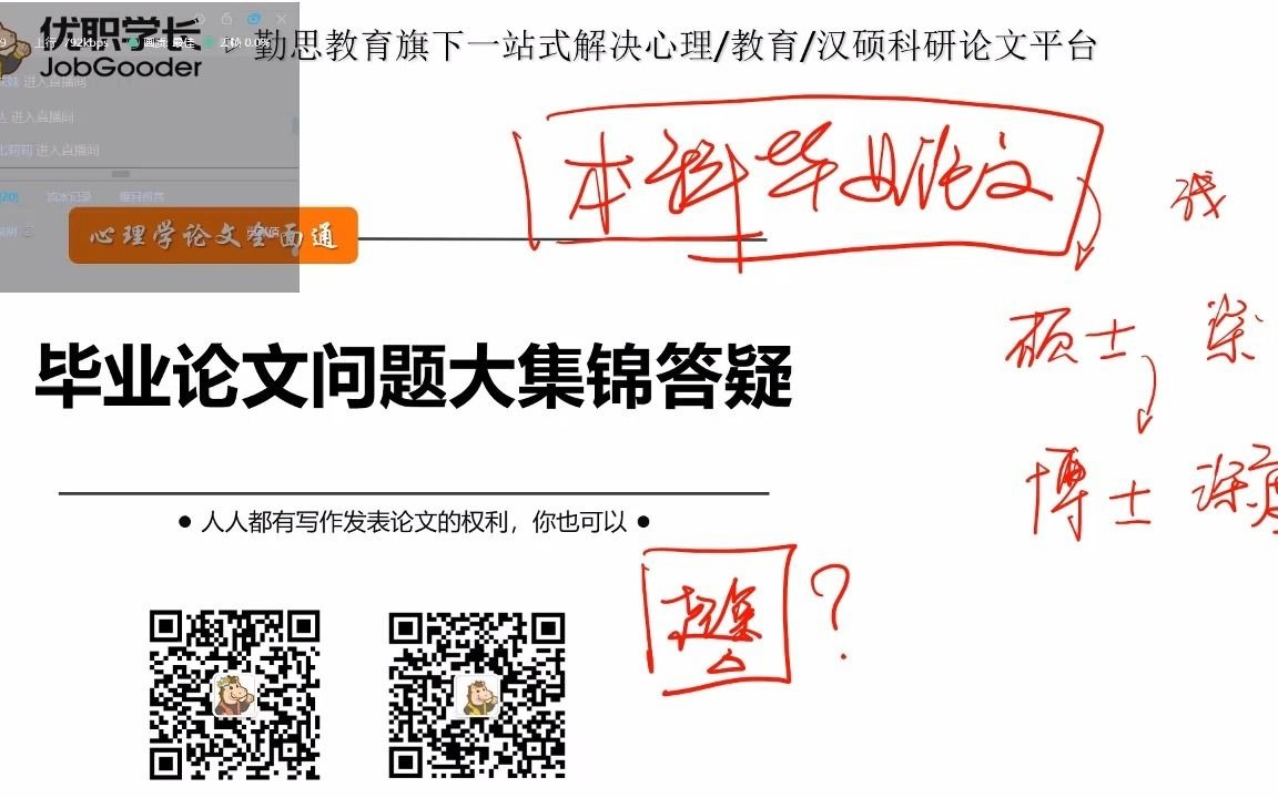 毕业论文问题大集锦答疑