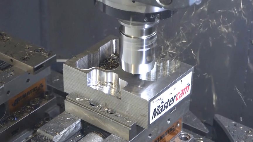 Mastercam 2019 高速动态铣,让你不相信自己的眼睛 数控 刀具