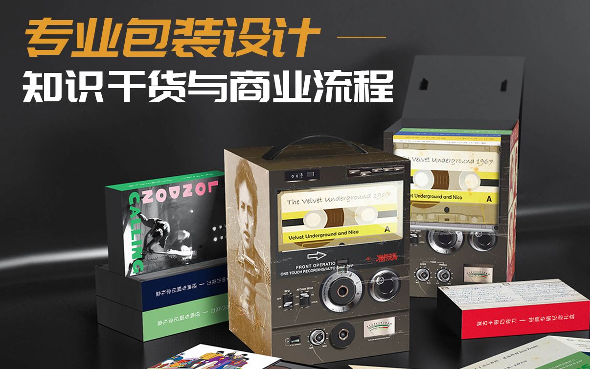 专业包装设计《知识干货与商业流程》全面学习【快速过稿】-平面...
