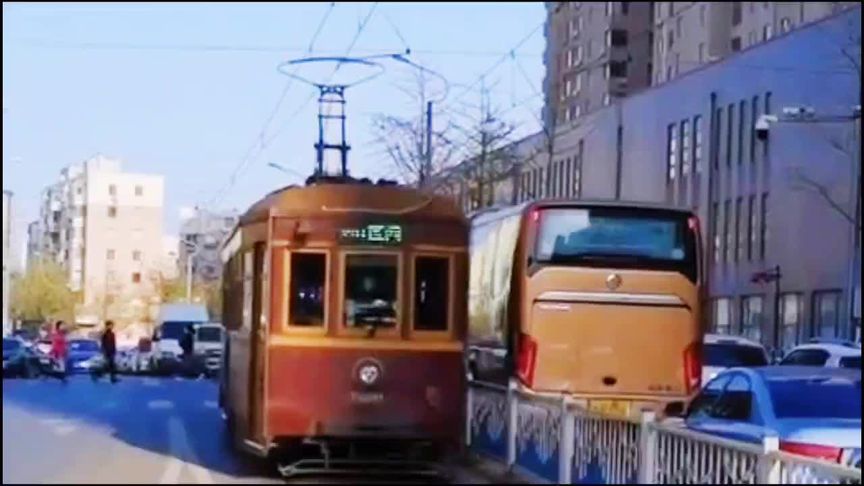 #生活#大连 有轨电车,可以乘坐的历史