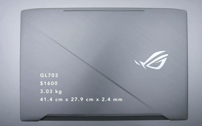 【爱电子产品】华硕GL703笔记本电脑评测(搬运自Dave Lee)