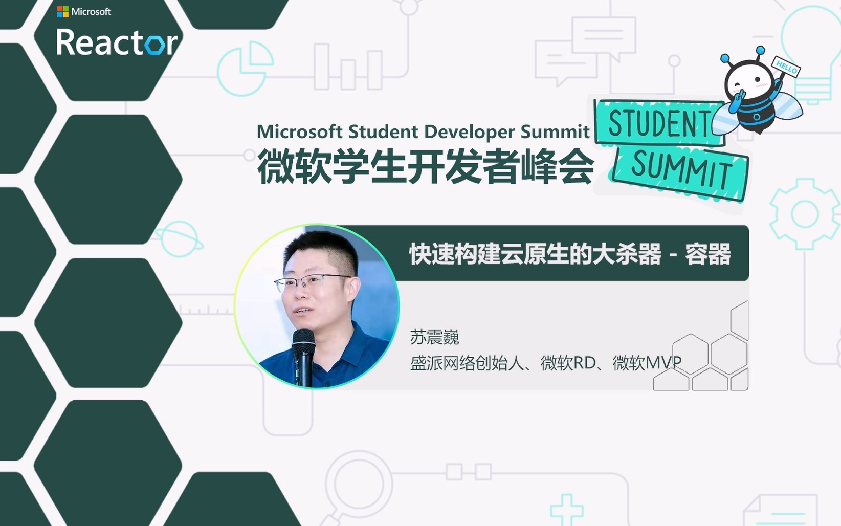 微软学生开发者峰会|快速构建云原生的大杀器——容器