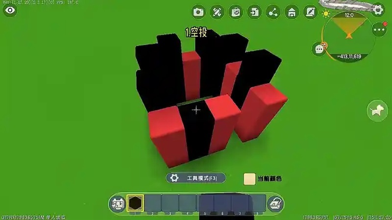 迷你世界:空投和橱柜的建造教程!