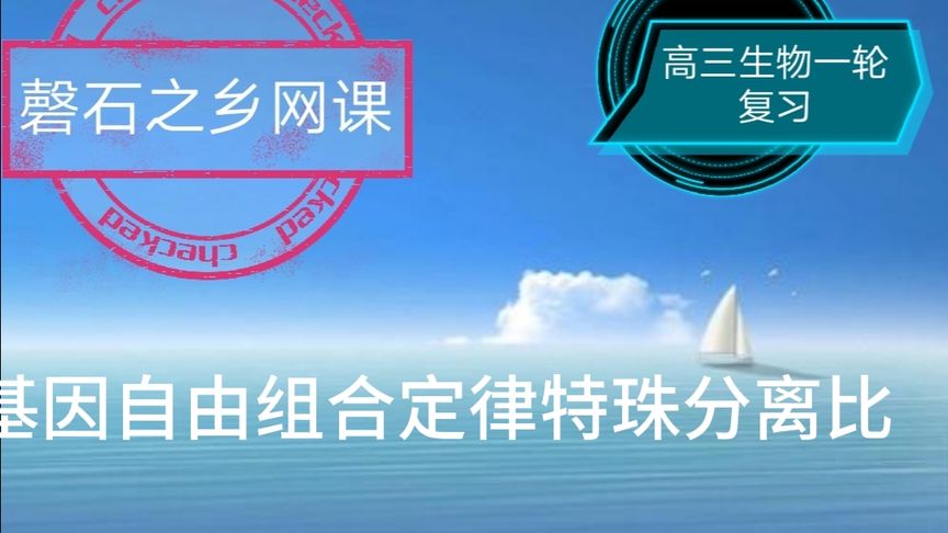 基因自由组合定律特殊分离比(二)