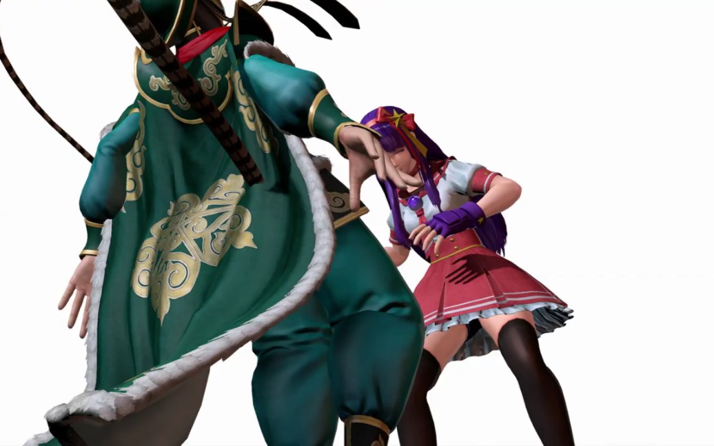 KOF拳皇14全角色全技能暴揍雅典娜ryona(中秋放假礼)_哔哩哔哩...