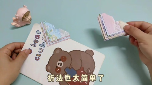 书签的制作方法简单又漂亮,爱心折纸书签,简单几步就能折好