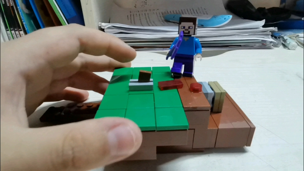 乐高我的世界活塞 制作教程